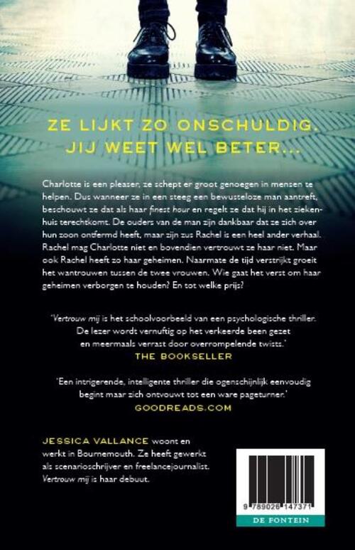 Vertrouw mij, Jessica Vallance | eBook | 9789026147388 | ReadShop