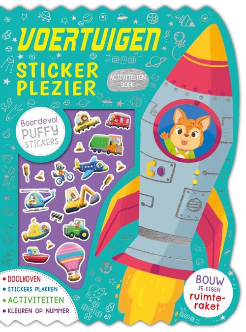Voertuigen stickerplezier, Rebo Productions | Boek | 9789036644518 ...