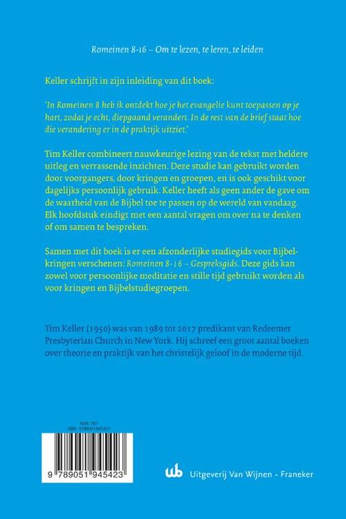 Romeinen 8-16 - om te lezen, te leren, te leiden, Tim Keller | Boek ...