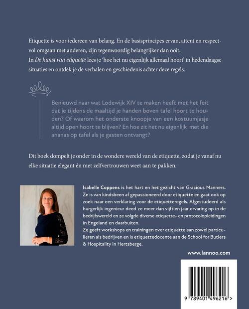 De kunst van etiquette, Isabelle Coppens | eBook | 9789401496223 | ReadShop