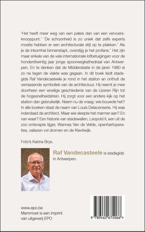 Antwerpen-Centraal, Raf Vandecasteele | Boek | 9789462674066 | ReadShop