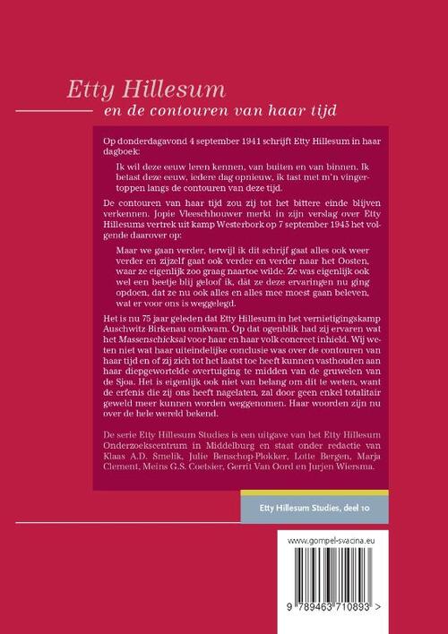 Etty Hillesum en de contouren van haar tijd, Gompel & Svacina | Boek ...