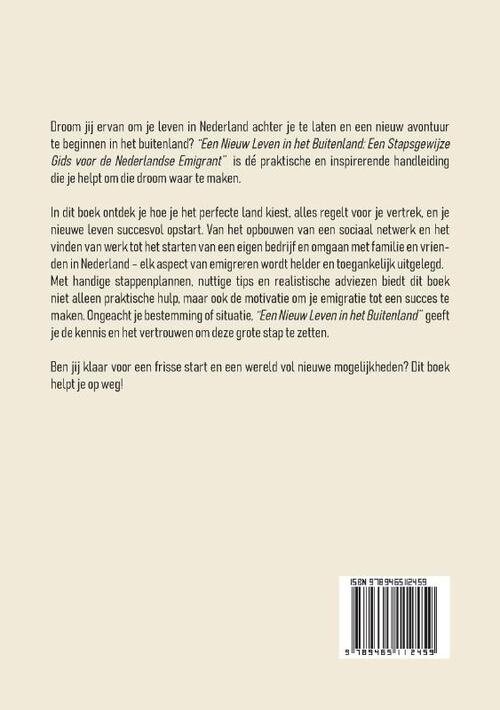 Een Nieuw Leven in het Buitenland, Aidan van Dijk | Boek | 9789465112459 | ReadShop